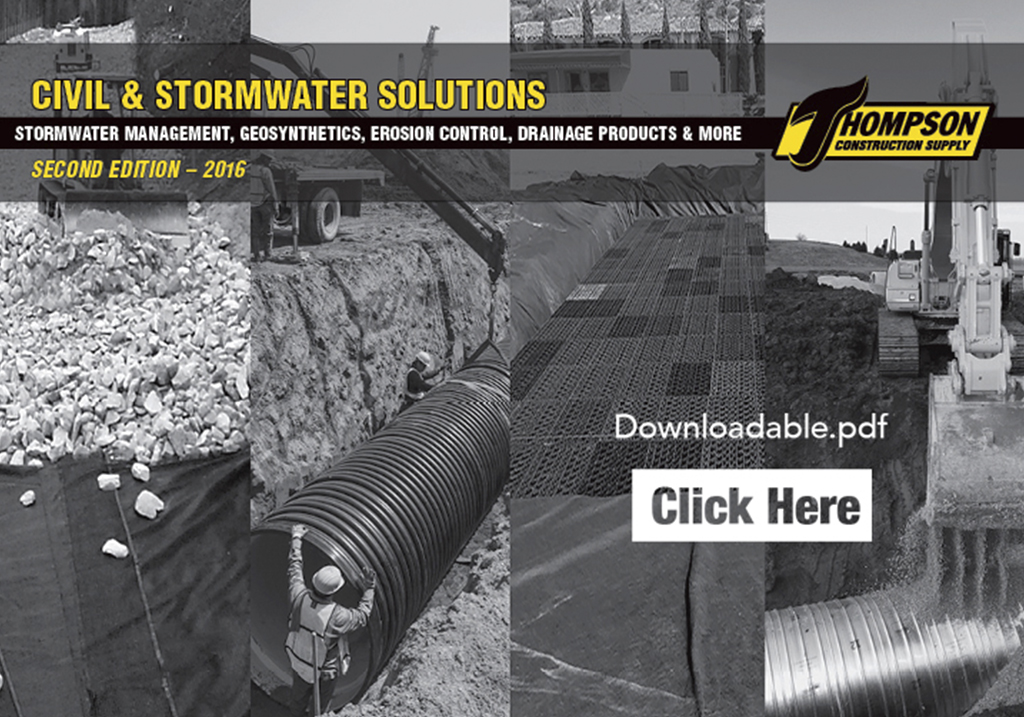 Civil & Stormwater Solutions - Thompson Construction Supply